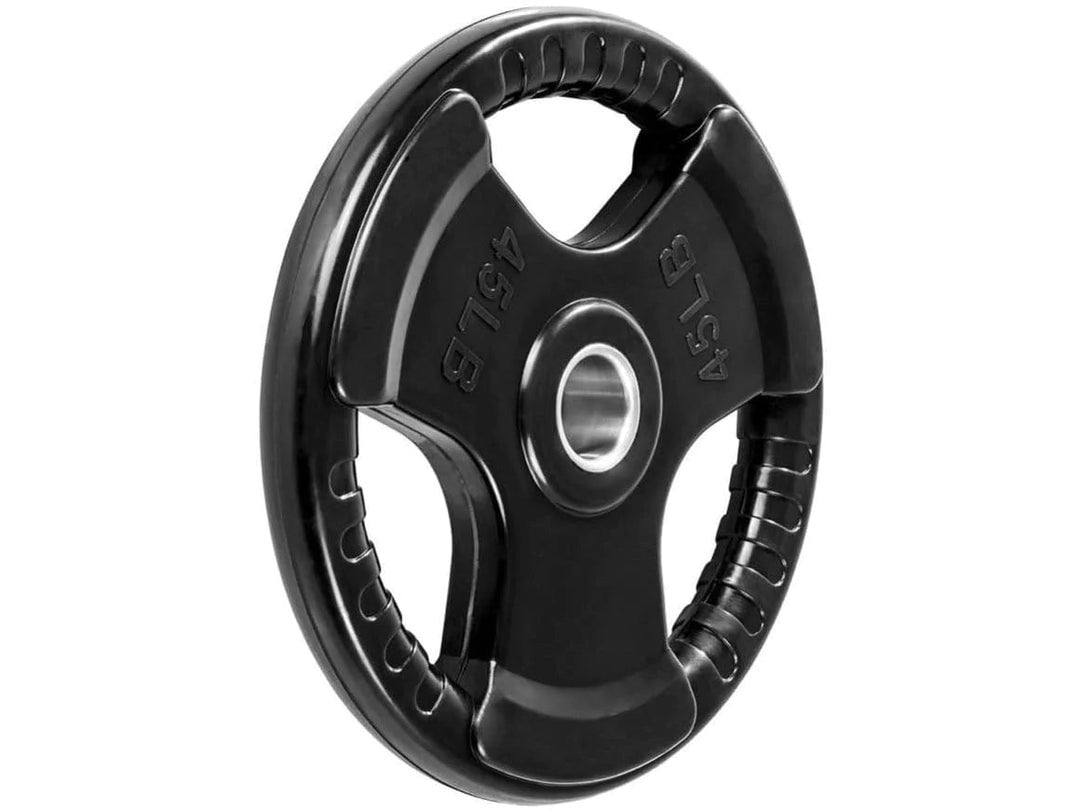 Rubber coated 45lbs weight plates | Golden Fitness